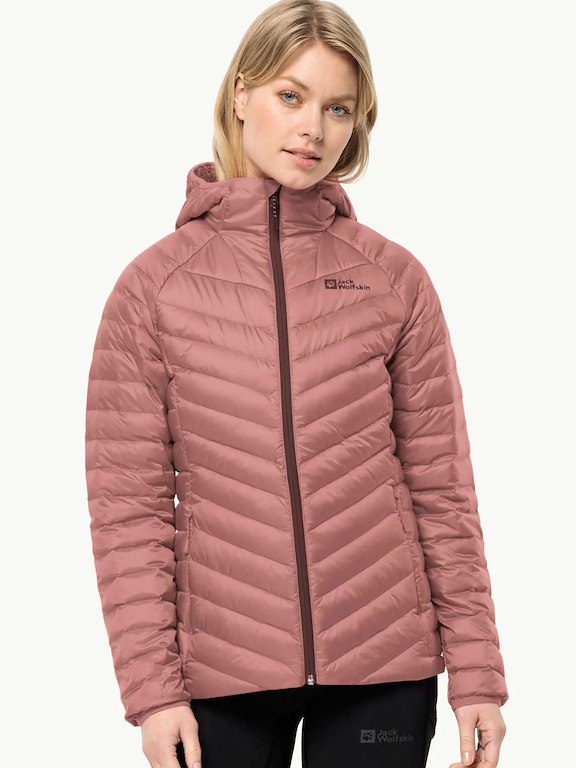 JACK WOLFSKIN Ženska jakna Passamani Down Hoody JW-1207101 roze