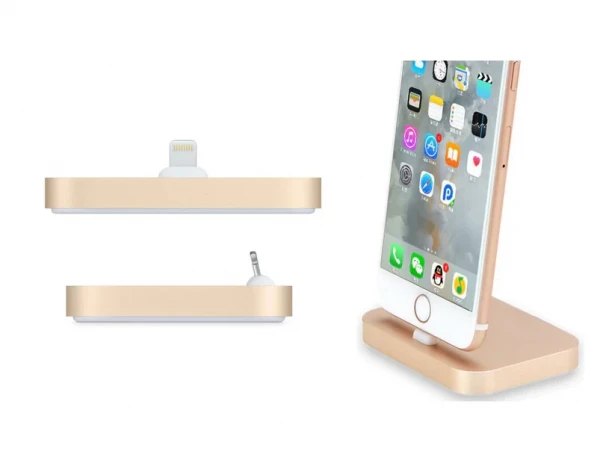 Apple Iphone Lightning Dock zlatna