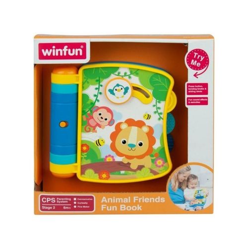 Win Fun Baby Edukativna Knjiga Životinje 000746-NL