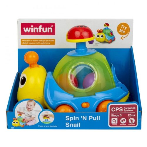 Win Fun Edukativna igracka puz Spin N Pull 000674-NL