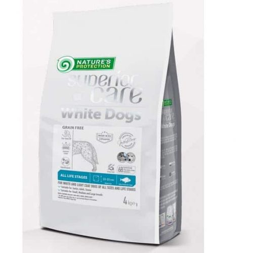 NPSC White dog White Fish Adult All Breed - All Stages 4 kg