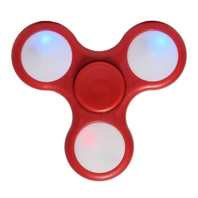 Fidget Spinner LED light crveni