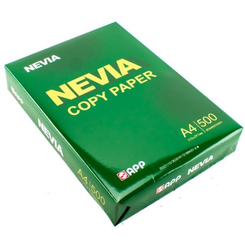 Papir Fotokopir NEVIA A4/70g m2/500 Lista za laser, inkjet i fotokopir masine Ris papira