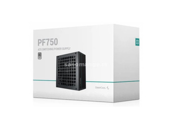 DeepCool PF750 Napajanje 80PLUS 750W 1x 20+4pin, 2x 4pin, 2x PCI-E(6+2)x2, 1x EPS 8pin(4+4), 120mm