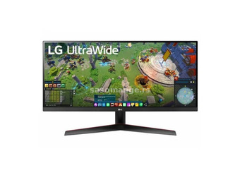 Monitor LG 29WP60G-B 29"/IPS,21:9/2560X1080/75Hz/1ms MBR/HDMI,DP,USB C/Freesync/VESA/crna