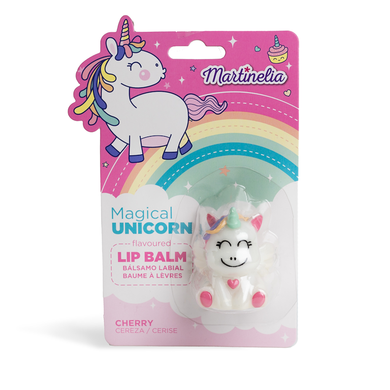 Martinelia Magical Unicorn balzam za usne, višnja, 1,5 g