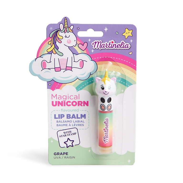 Martinelia Magical Unicorn balzam za usne, grožđe, 1,8 g