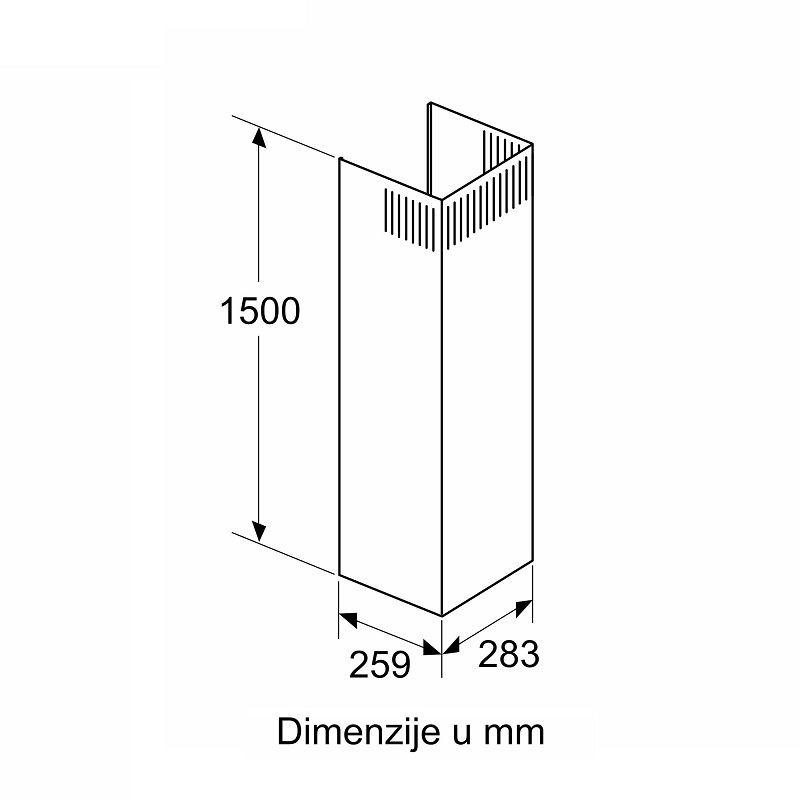 Bosch dodatni pribor za aspiratore DWZ0BX3L1