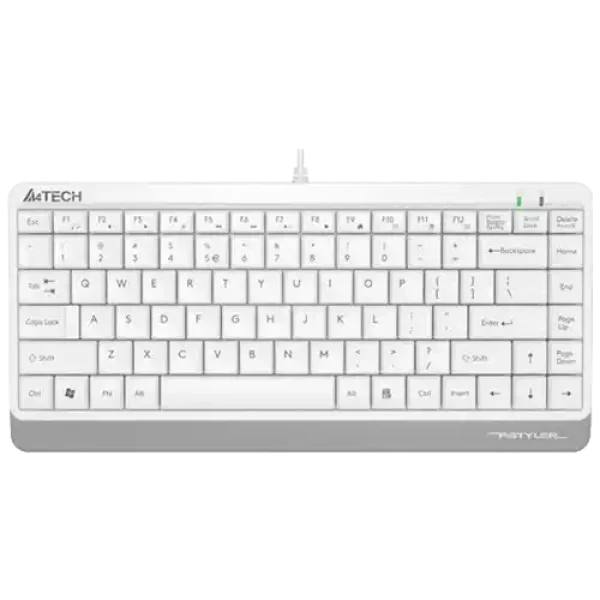 Tastatura A4 Tech FK11 Bela