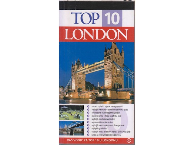 TOP 10 LONDON / RODŽER VILIJAMS