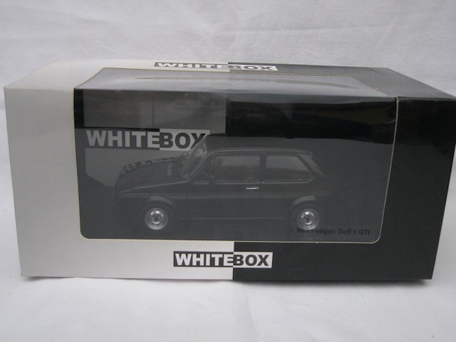 1:24 whitebox VW golf 1 GTI