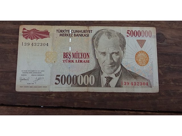 TURSKA 5000000 L 1997