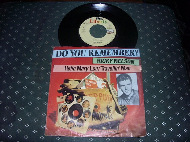 Ricky Nelson – Hello Mary Lou / Travellin` Man 7` singl