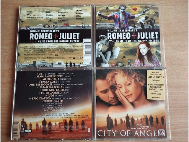 Romeo&;Juliet+City of Angels - V.A. Soundtrack 2 Cds