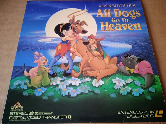 All Dogs Go To Heaven, Laserdisk