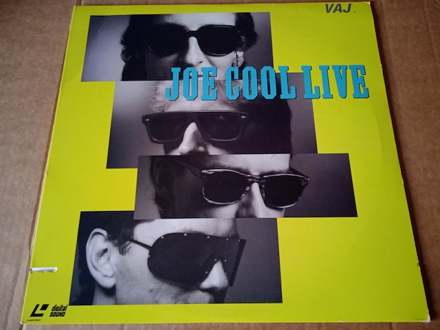 Joe Cool Live, Laserdisc