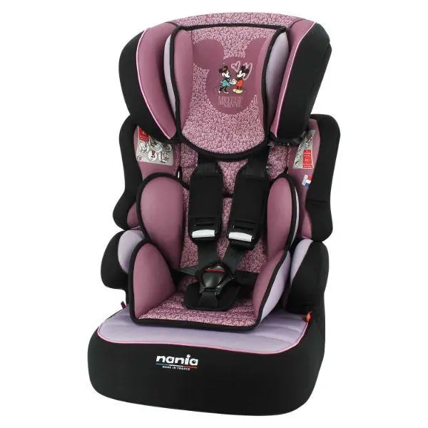 NANIA Auto sedište Beline 9-36kg Minnie Love roze