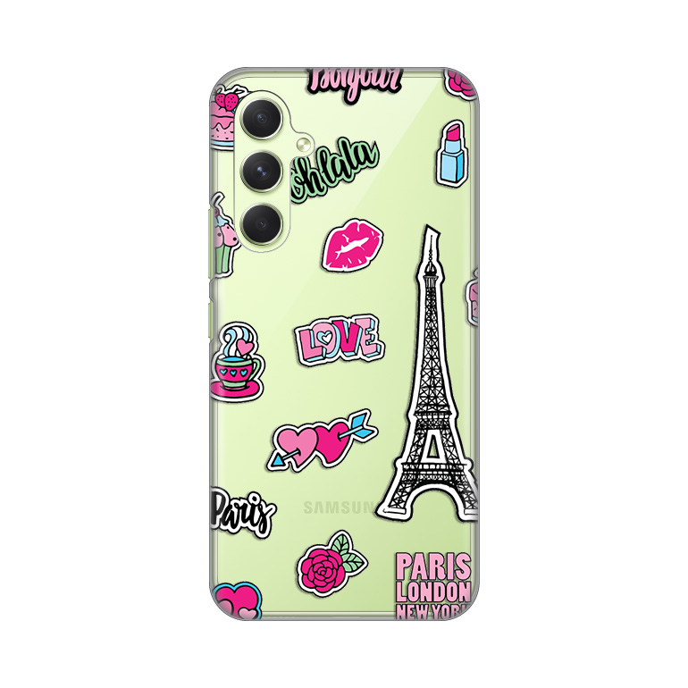 Maska Silikonska Print Skin za Samsung A546B Galaxy A54 5G Love Paris