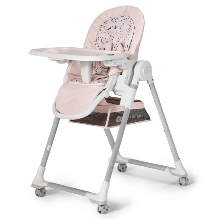 KINDERKRAFT Hranilica za bebe 2u1 Lastree roze