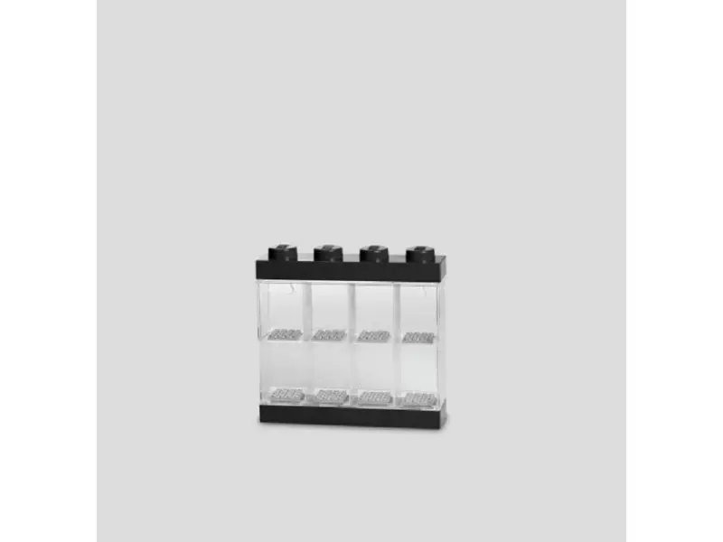 LEGO Izložbena polica za 8 minifigur crna