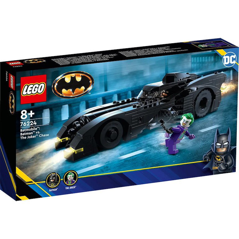 LEGO Kocke Betmobil™: Betmen™ protiv Džokera™ – potera 76224