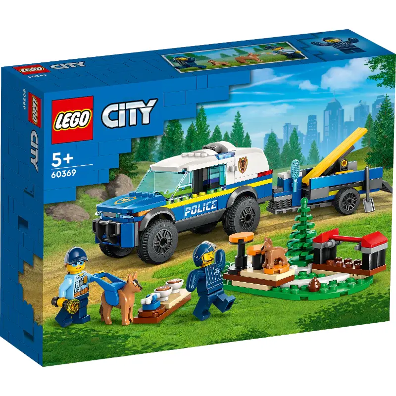 LEGO Terenska obuka policijskih pasa 60369