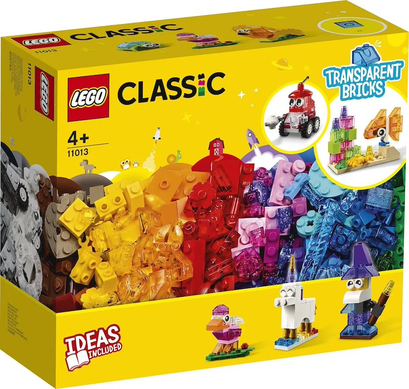 LEGO Kocke Classic Creative Transparent LE11013