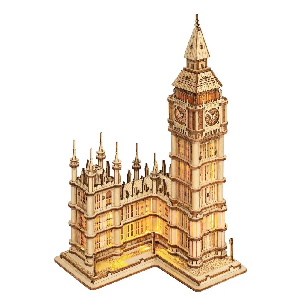 ROBOTIME 3D puzle Big Ben braon