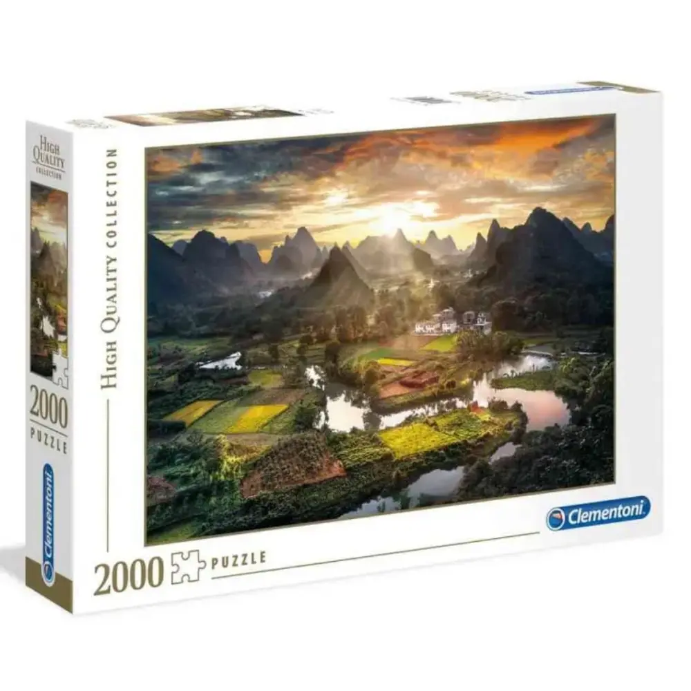 CLEMENTONI Puzzle 2000 delova View of China