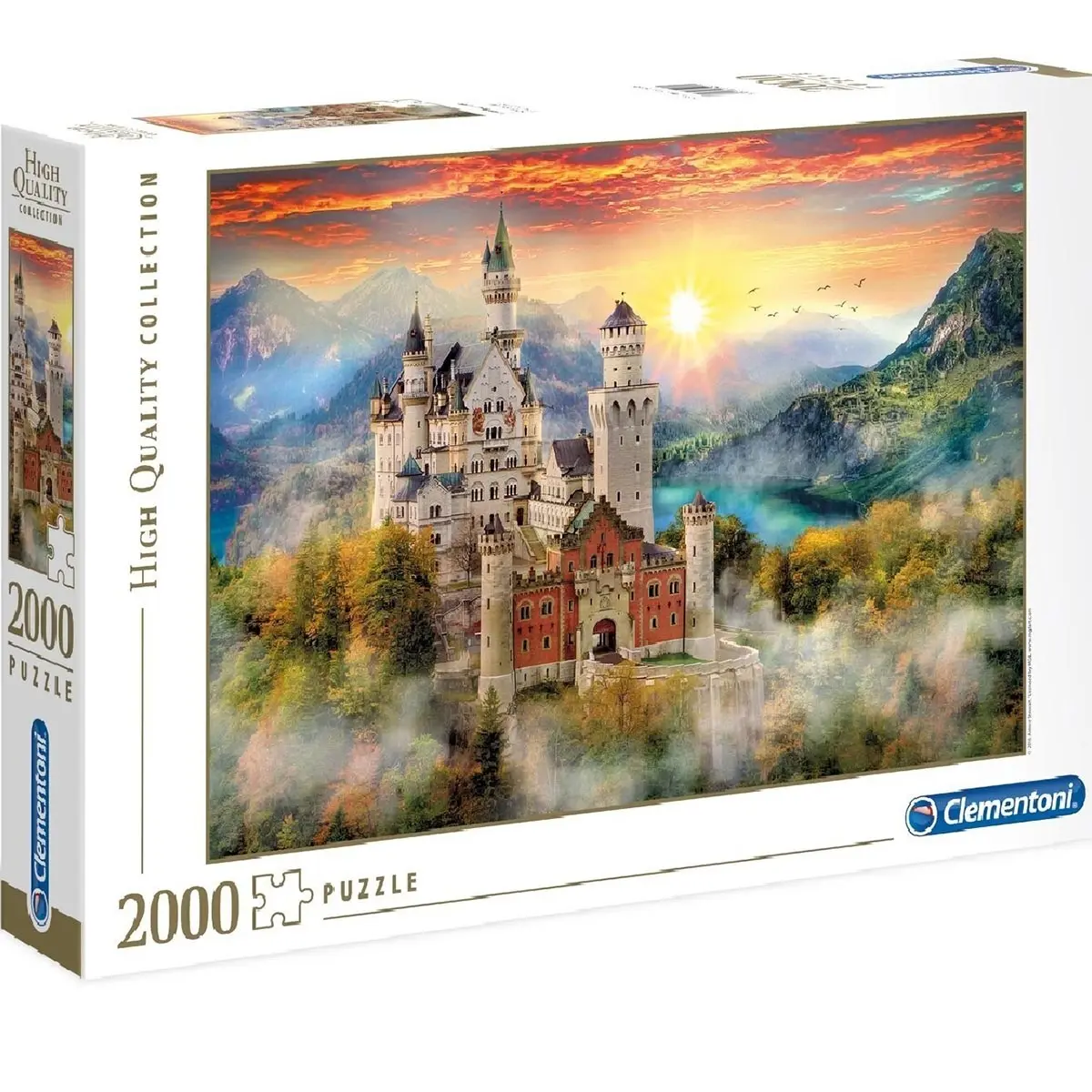 CLEMENTONI Puzzle 2000 delova Neuschwastein 2017