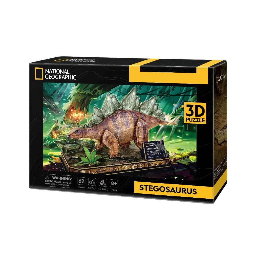 CUBIC FUN Puzzle 3D Stegosaurus DS1054h