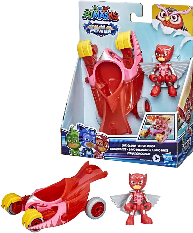 HASBRO Autić PJ Masks Hero Animal Vehicle AST crveni