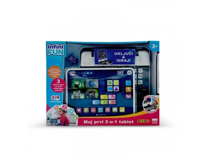 KIDZ DELIGHT Moj prvi 2 u 1 tablet