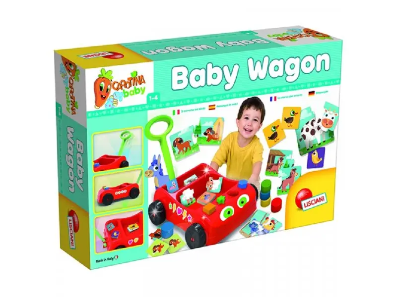 LISCIANI Edukativna igra Vozilo Baby Wagon Carotina 35481