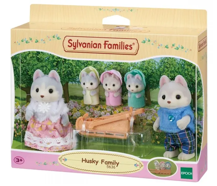 SYLVANIAN FAMILIES Figurice Husky Family