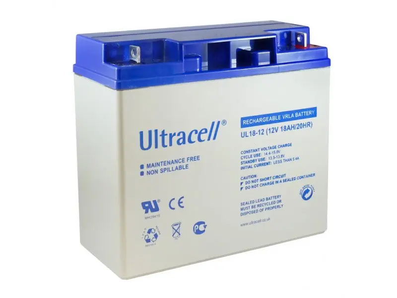 ULTRACELL Ultracell Žele akumulator 18 Ah 12V/18