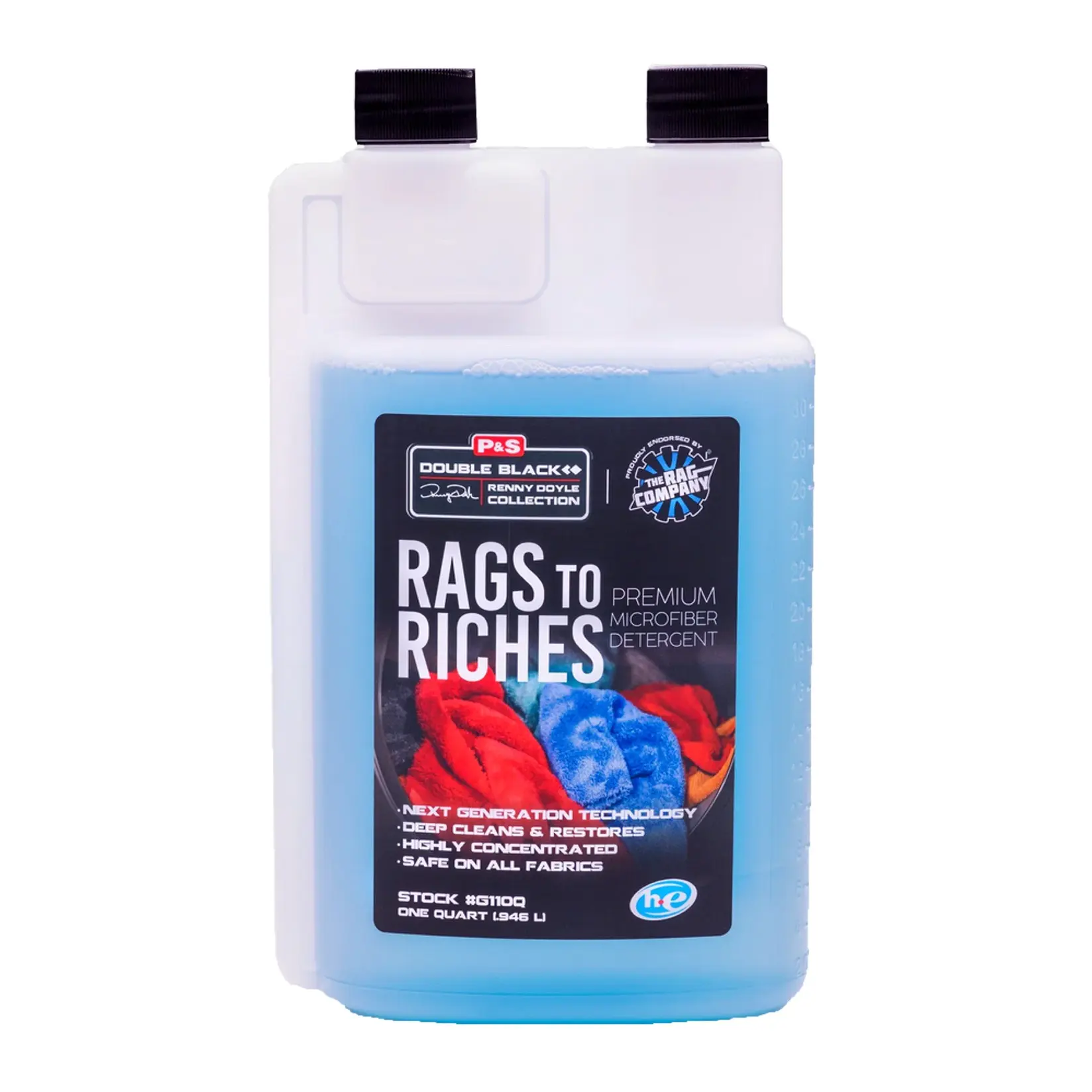 P&S Rags To Riches Sredstvo za pranje mikrofiber krpa i peškira, 950ml