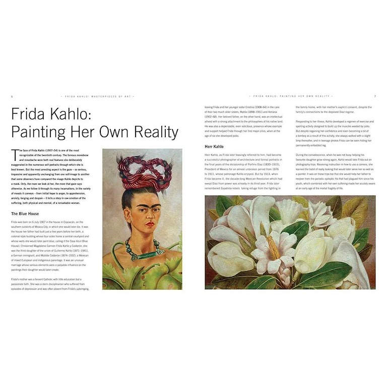 FRIDA KAHLO MASTERPIECES OF ART