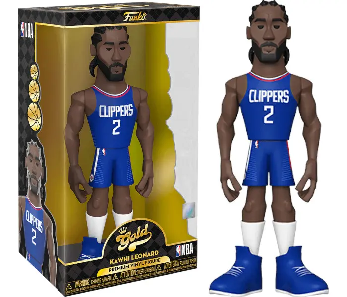 FUNKO Figura Gold 12" NBA: Clippers - Kawhi Leonard