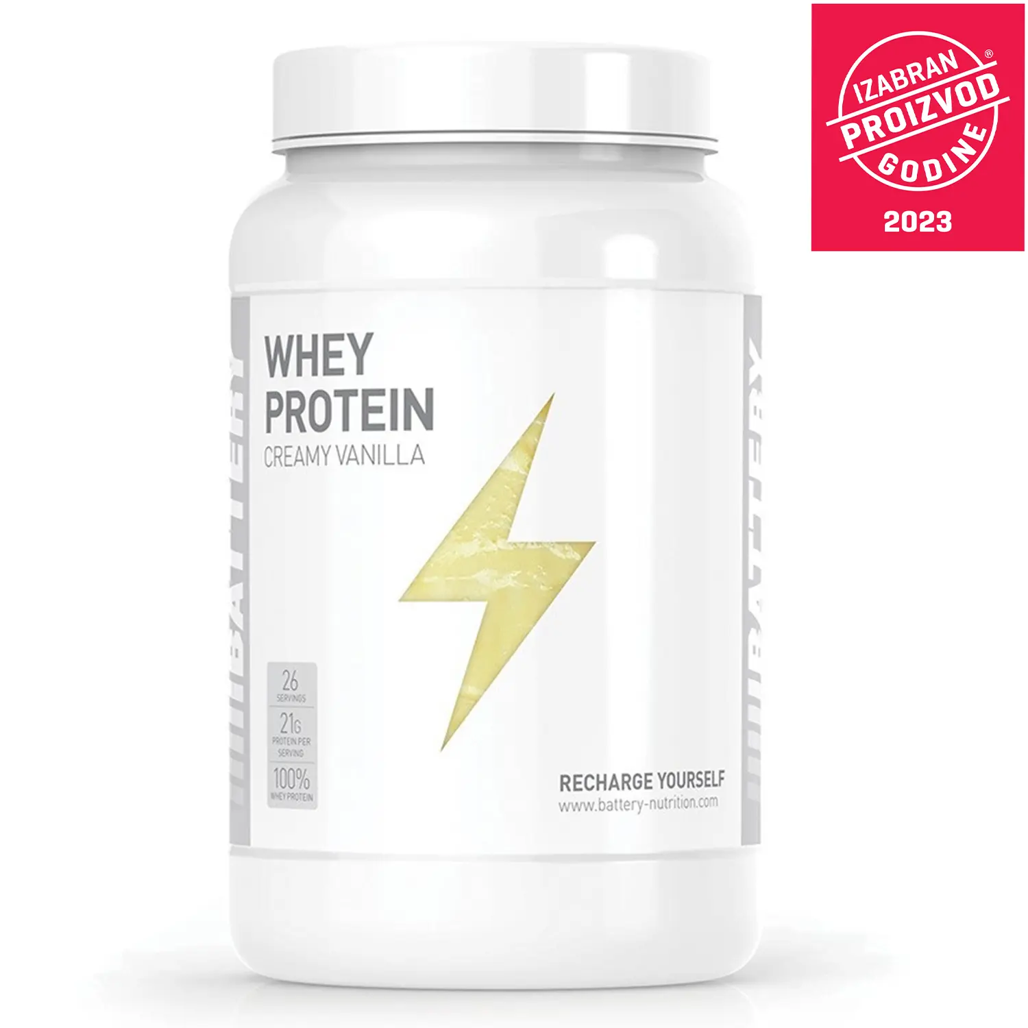 BATTERY Whey protein 800 g vanila