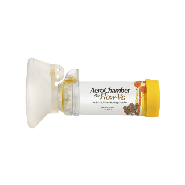 AeroChamber KOMORA za doziranje inhalacionog leka sa srednjom maskom