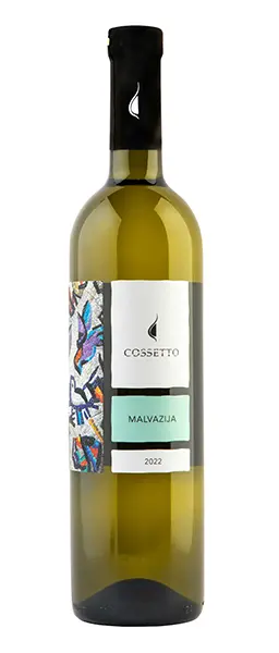 Cossetto Malvazija Belo vino, 0.75l