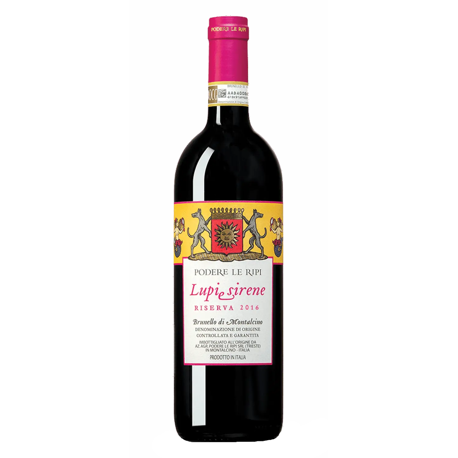 PODERE LE RIPI Brunello di Montalcino Lupi e Sirene Riserva Crveno vino, 2016, 0.75l