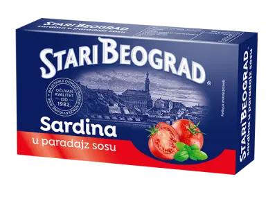 STARI BEOGRAD Sardina u paradajz sosu 100g