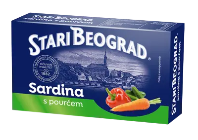 STARI BEOGRAD Sardina sa povrćem 100g