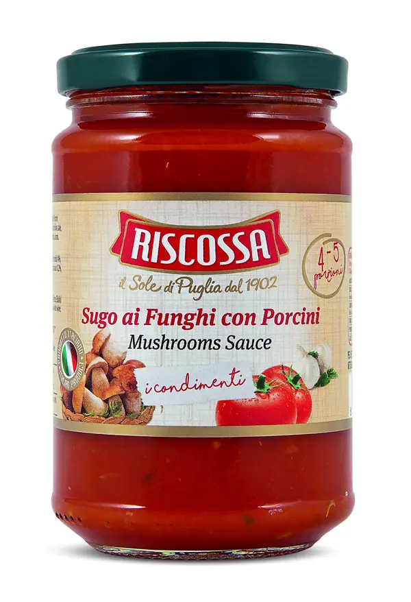 RISCOSSA Tomato sos sa pečurkama 295g