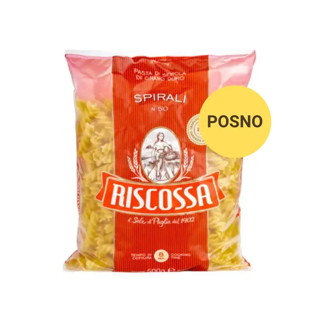 RISCOSSA Testenina Spirali 500g