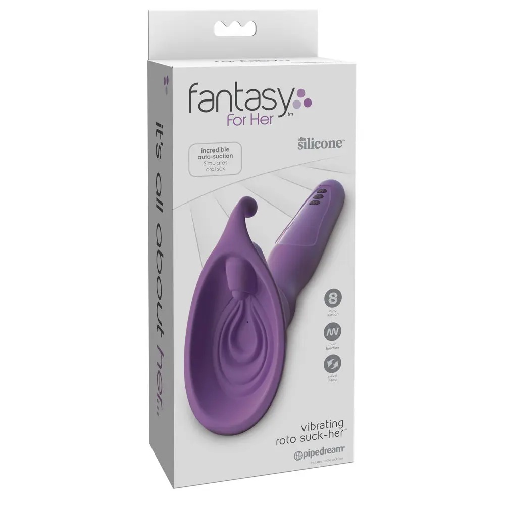 Pipedream Fantasy Usisni Vibrator, Vibrirajući, Rotirajući