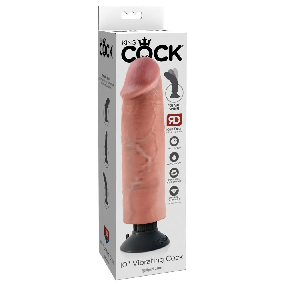 Pipedream King Cock 10 Vibrator, 22.7 cm