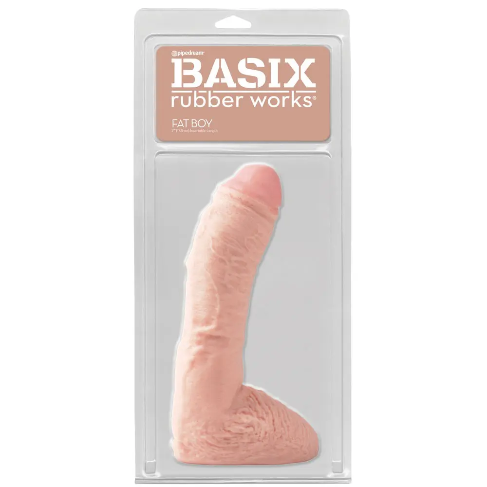 Pipedream Basix 10" Fat boy Dildo, 17.8 cm